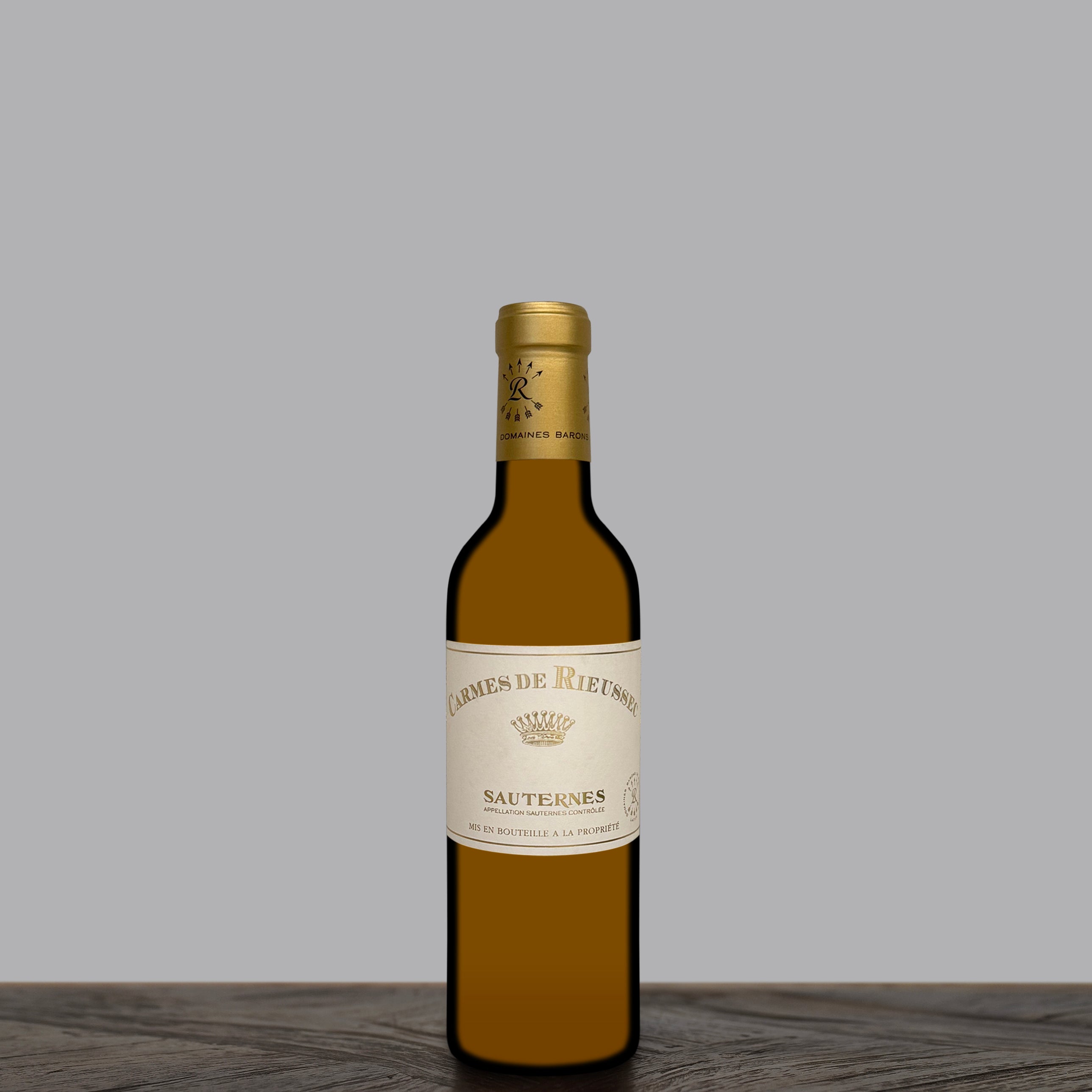 2018 Chateau Rieussec Carmes De Rieussec Sauternes Half Bottle (375ml ...